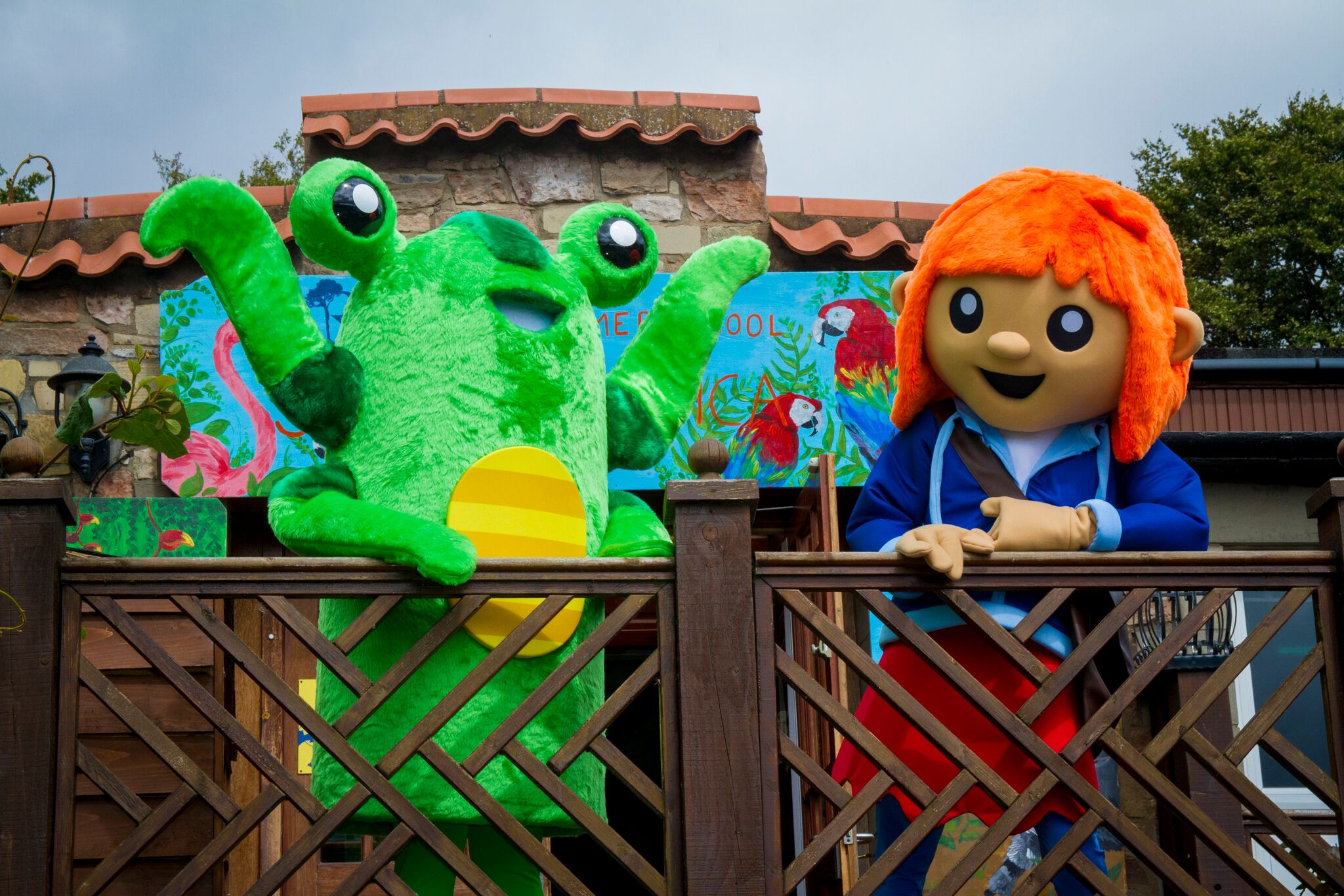 Ruby and Zed at Toddler Fest 2019 - Camera Obscura and World of Illusions Edinburgh